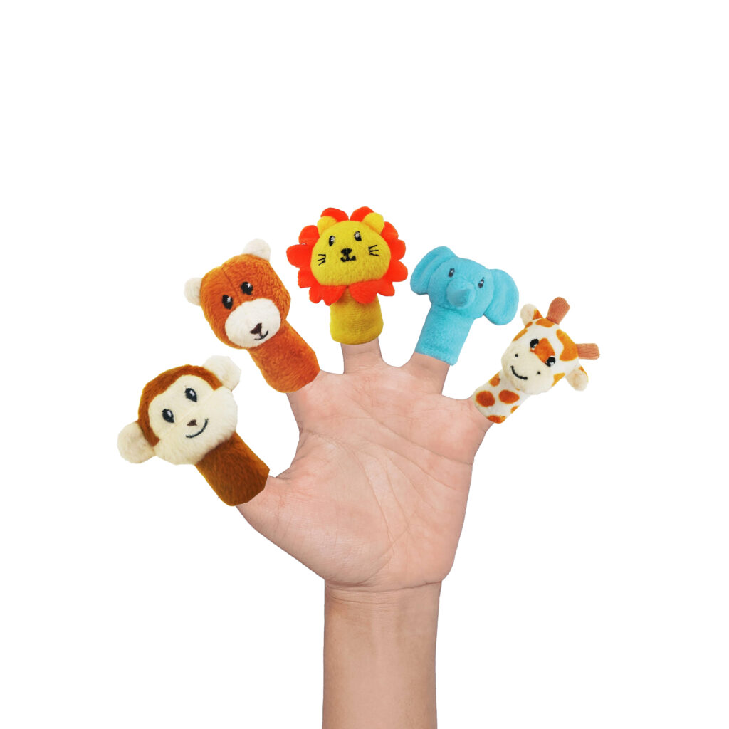 Little Friends Finger Puppets Karakter Animal - Little Friends